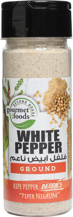 Second House Products - White Pepper Ground